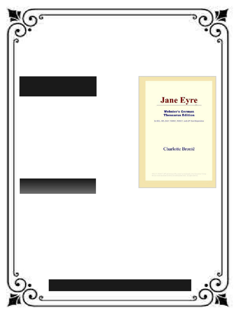 Jane Eyre Webster s German Thesaurus Edition Charlotte Brontë ebook ...