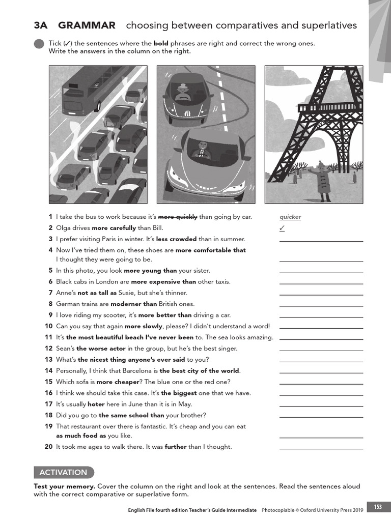 3a Comparatives & Superlatives | PDF