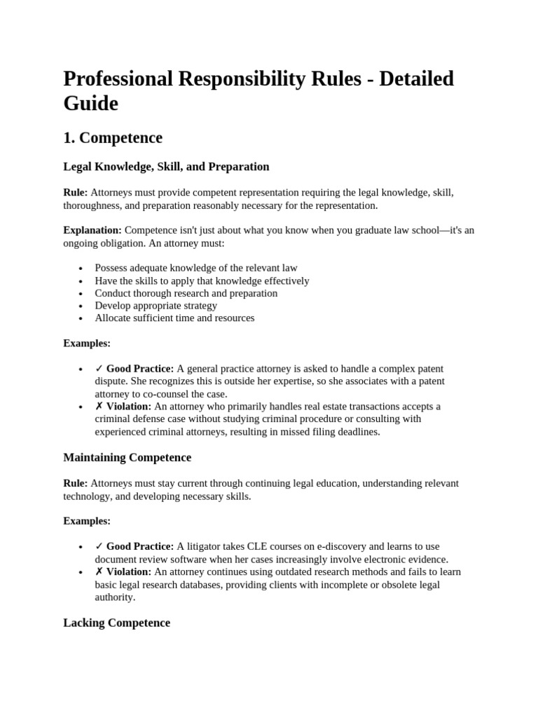 Professional Responsibility | PDF | Lawyer | Perjury