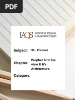 Overview of Prophet Actuarial Software | PDF | Insurance | Life Insurance