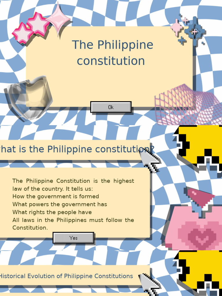 Blue Yellow Y2K Project Presentation_20260111_112542_0000 | PDF | Political Charters | Government