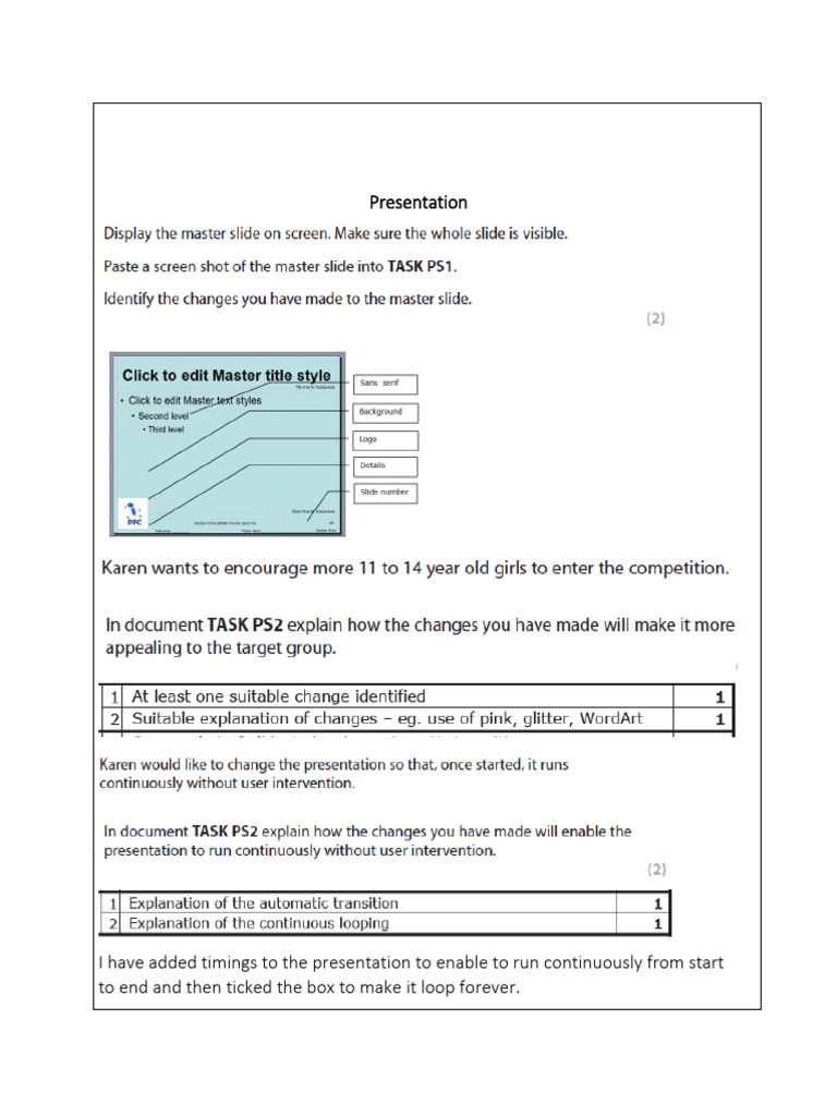 HIA Presentation with Timings and Loop | PDF