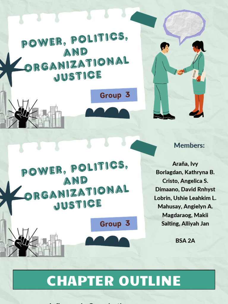 Power and Politics in Organizations | PDF | Power (Social And Political ...
