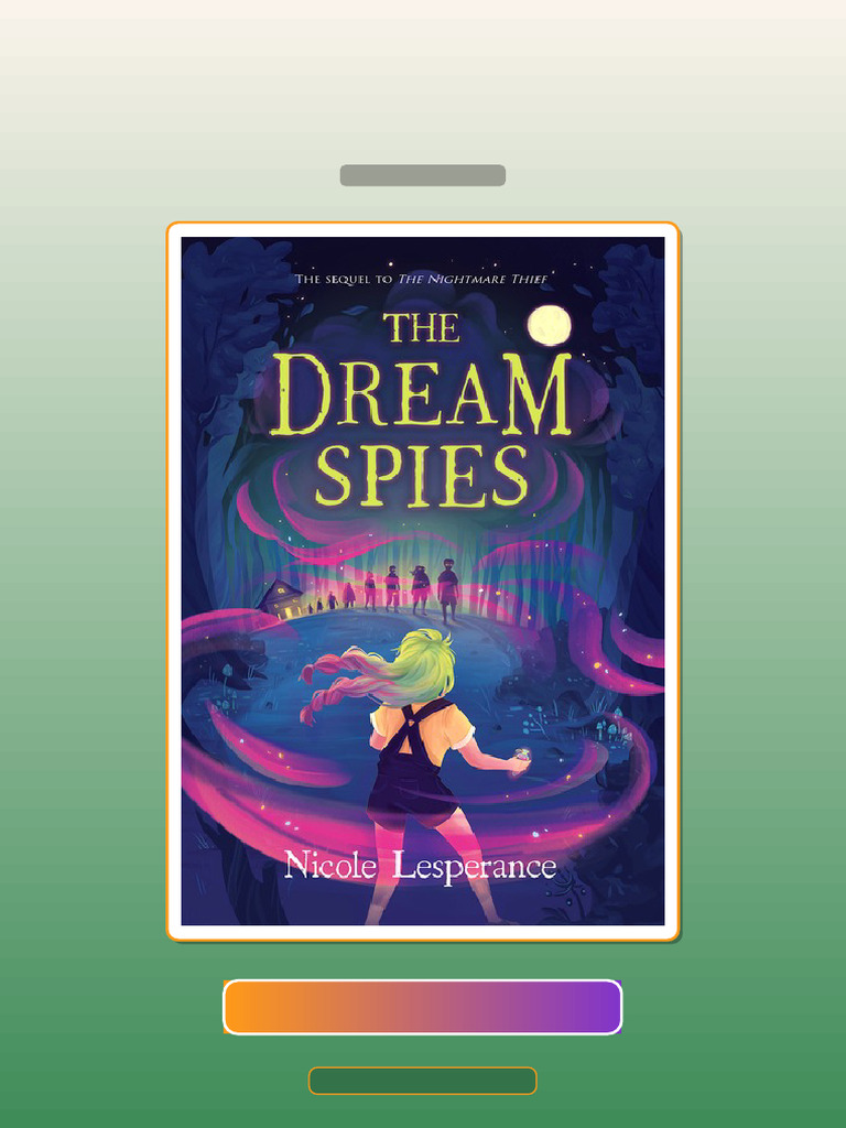 The Dream Spies Nicole Lesperance E-book Testbank Solutions | PDF ...