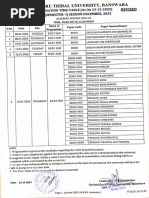 CRSU Bed Datesheet | PDF