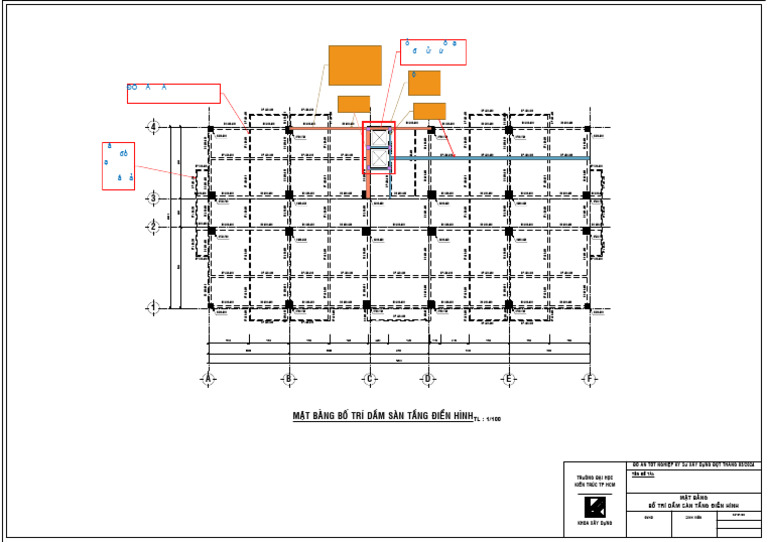 250403_ga Beam&Column Binh Markups 250406 | PDF