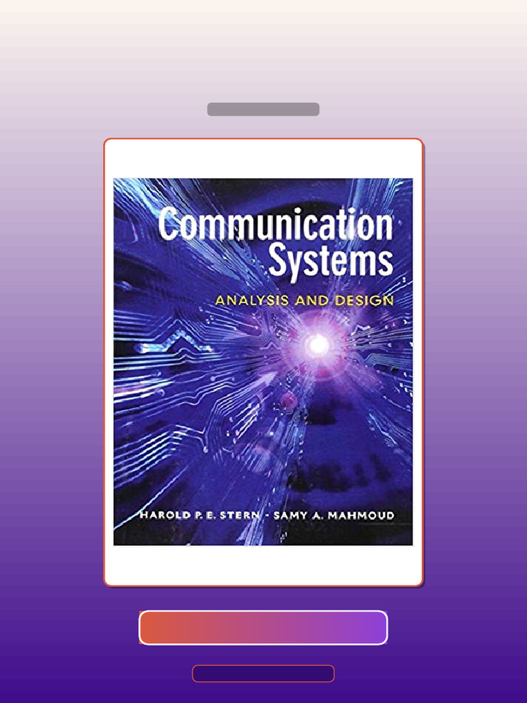 Test Bank for Communication Systems Analysis and Design 1st Edition by ...