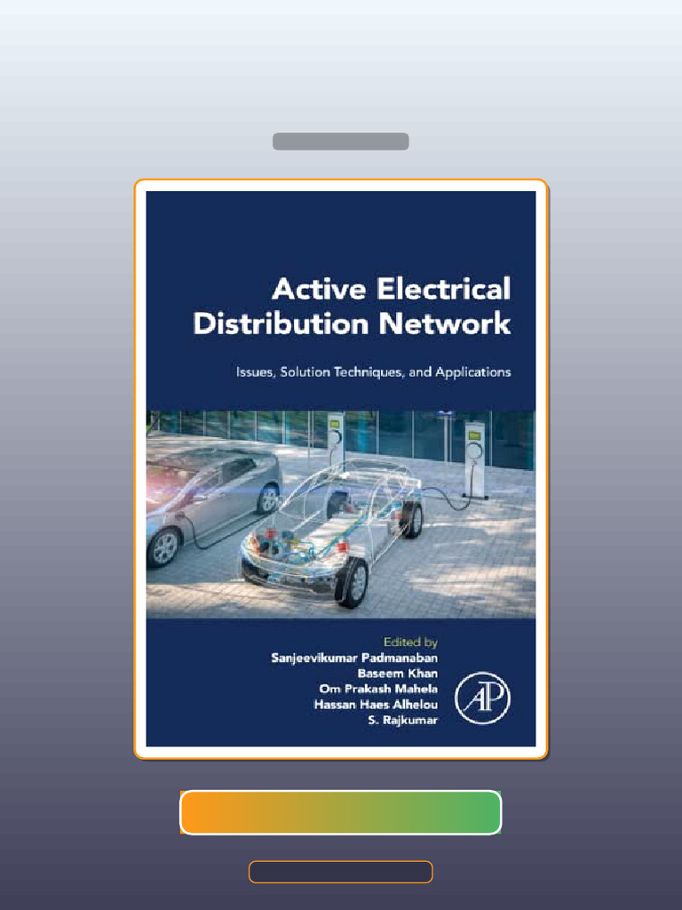 Active Electrical Distribution Network Issues Solution Techniques and ...