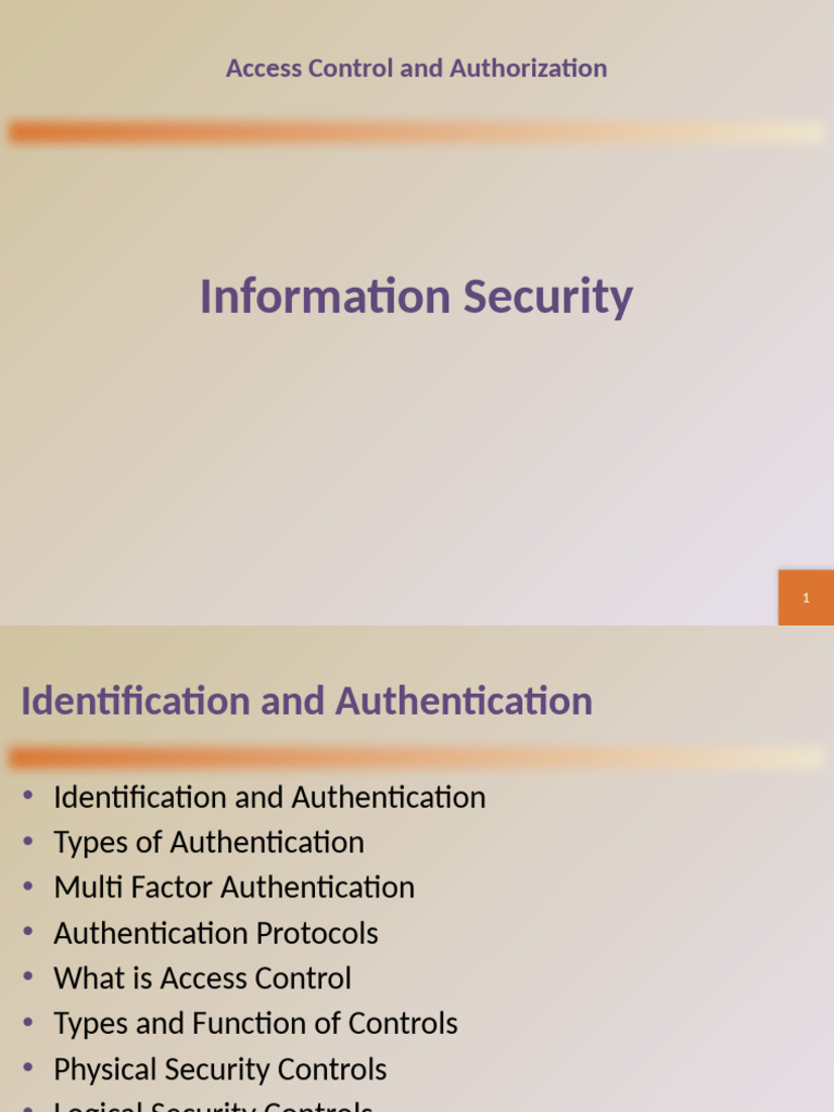 Access Control and Authorization Guide | PDF | Access Control | Security