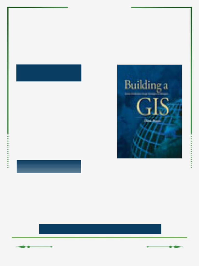 Building a GIS System Architecture Design Strategies for Managers 2nd ...