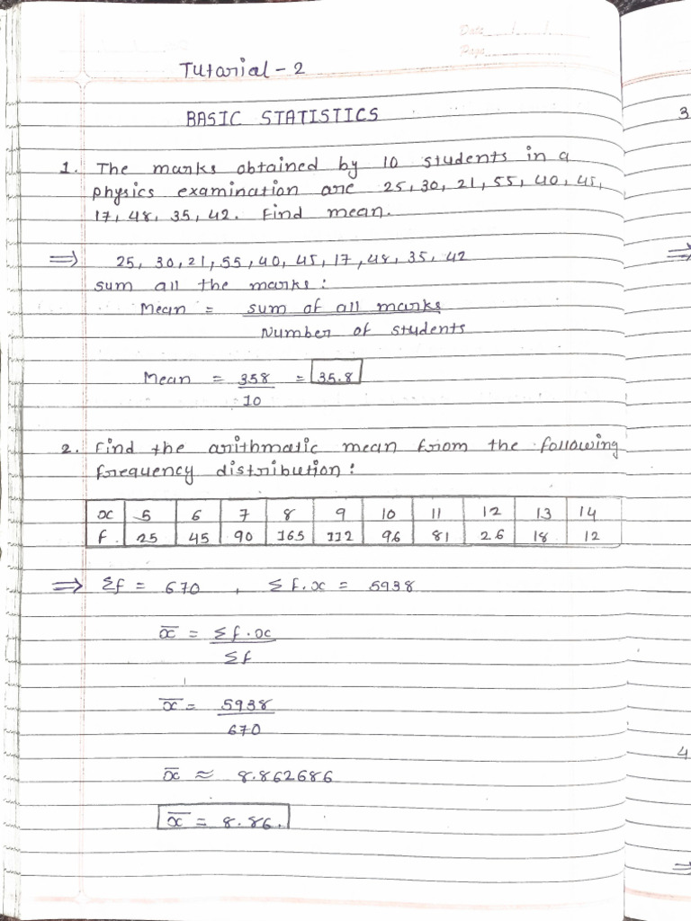 Am Tutorial 2 | PDF