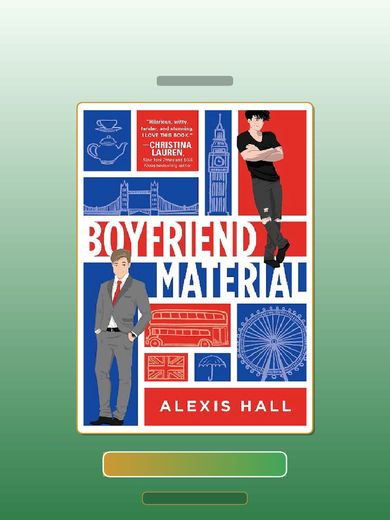 Boyfriend Material Alexis Hall E-book Testbank Solutions | PDF ...