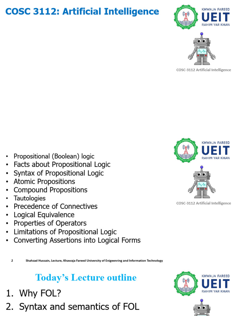 Lecture 10 | PDF | Interpretation (Logic) | Logic