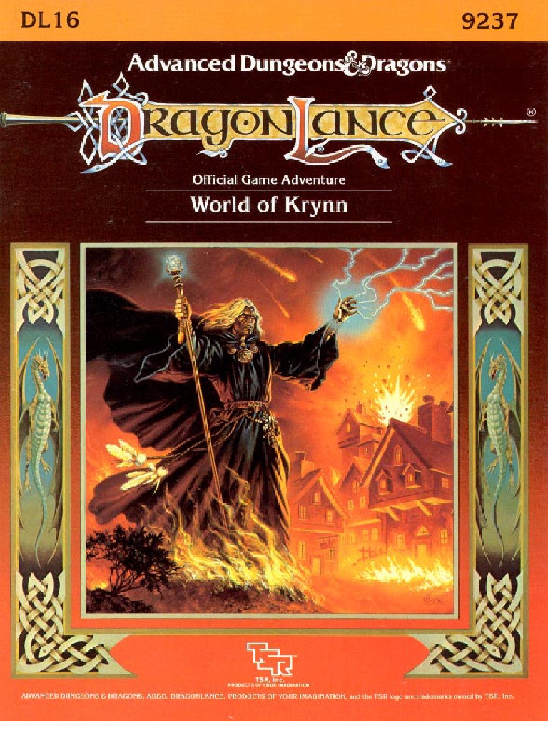 TSR 9237 - DL16 - World of Krynn | PDF | Ships | Dragonlance