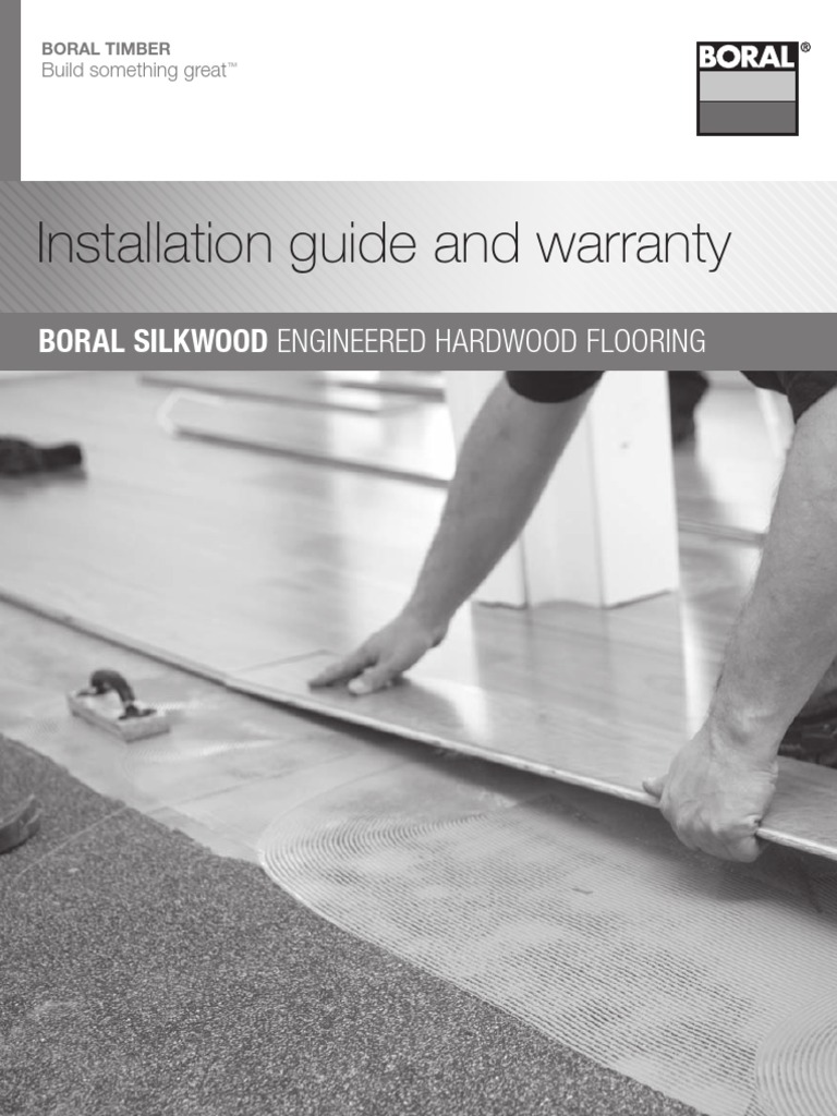 Boral Silkwood Flooring Installation Guide | PDF | Lumber | Flooring