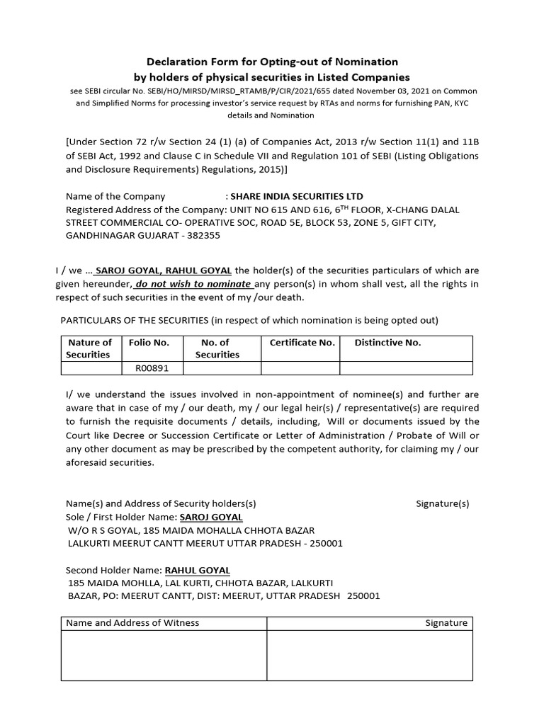 Form ISR.3docx 1 | PDF