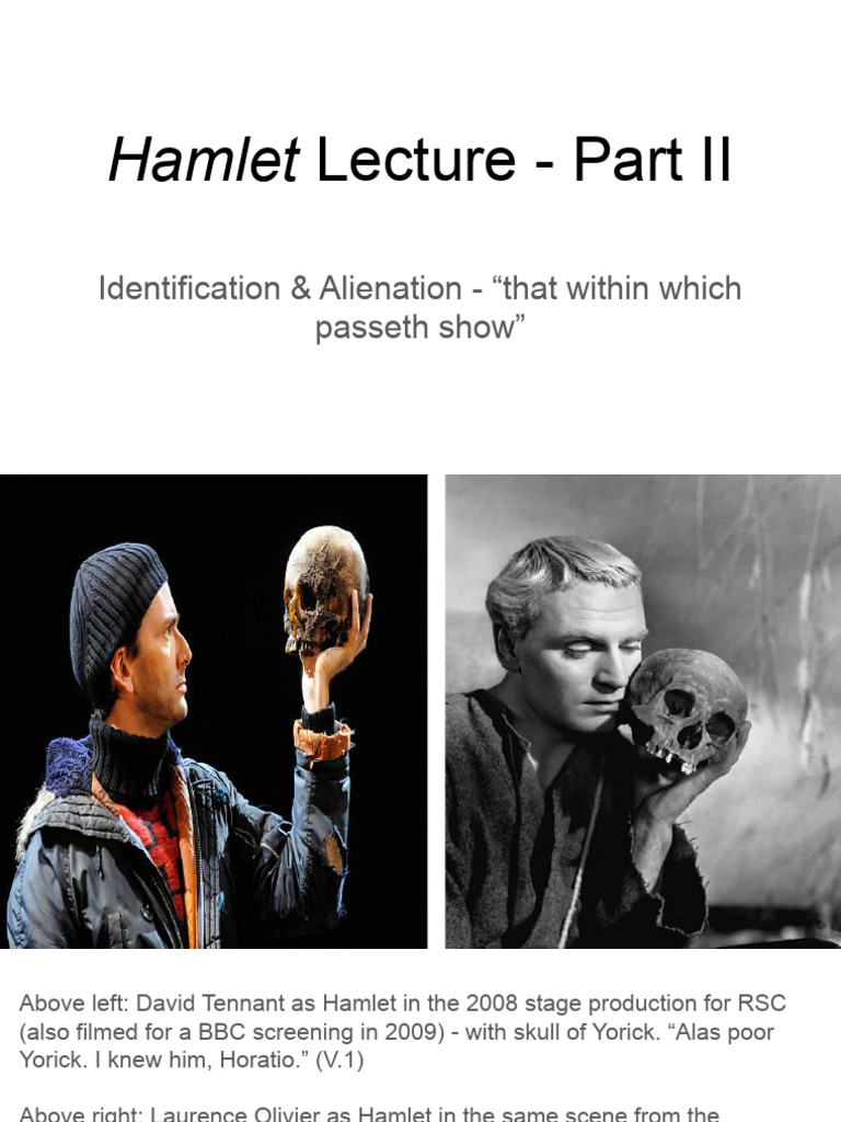 Hamlet Lecture Part II | PDF | Hamlet