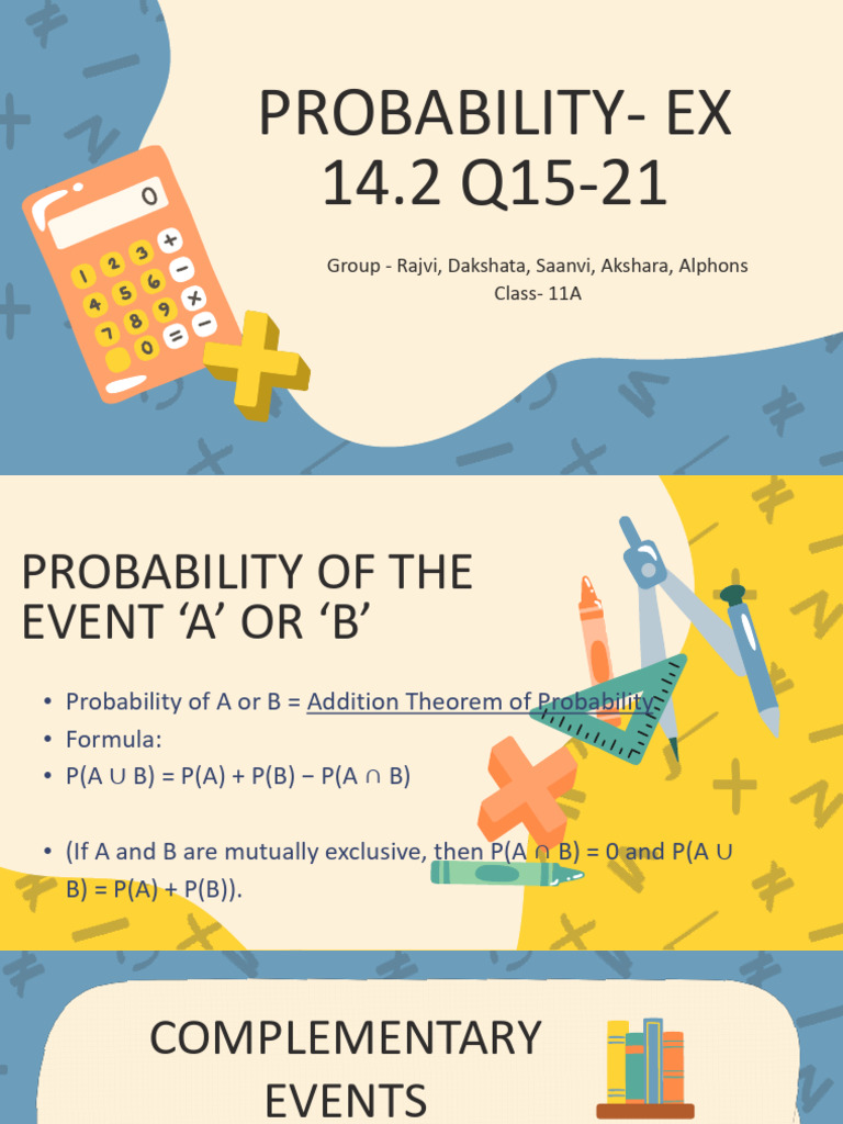 Probability | PDF | Probability | Probability And Statistics