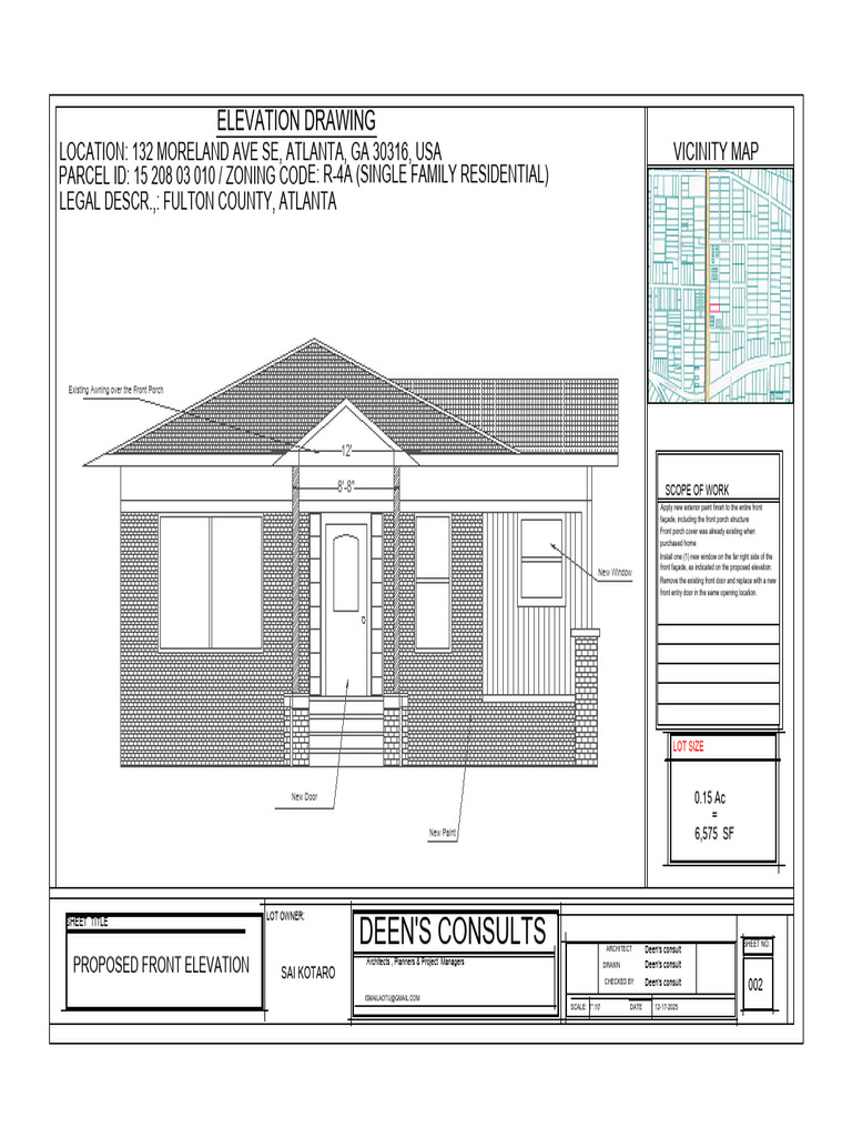 Proposed Elevation 132 | PDF | Building Technology | Components