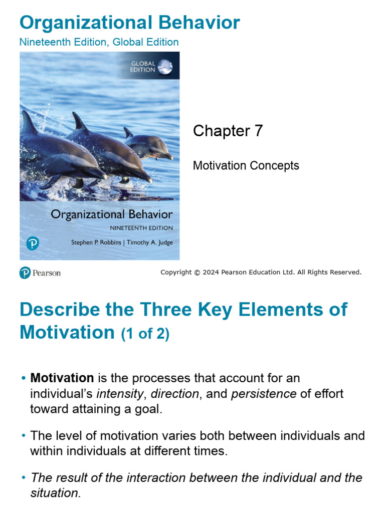 Ch 07 Motivation.pptx | PDF | Motivational | Motivation