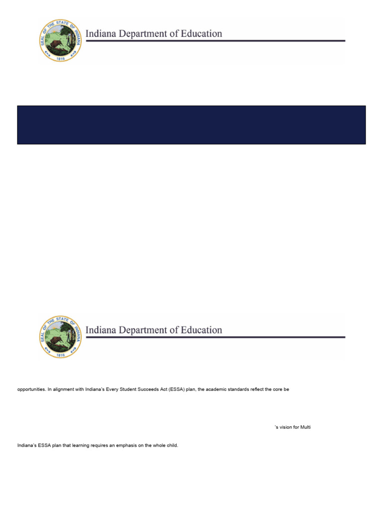 Indiana 8th Grade ELA Standards Guide | PDF | Vocabulary | English Studies