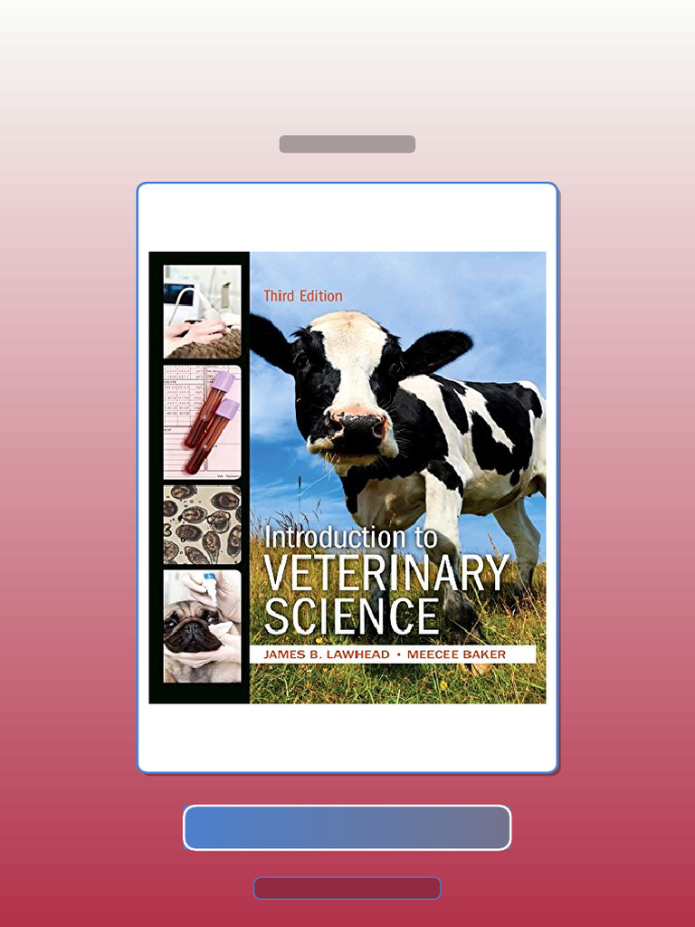 Introduction to Veterinary Science 3rd Edition E-book Testbank ...
