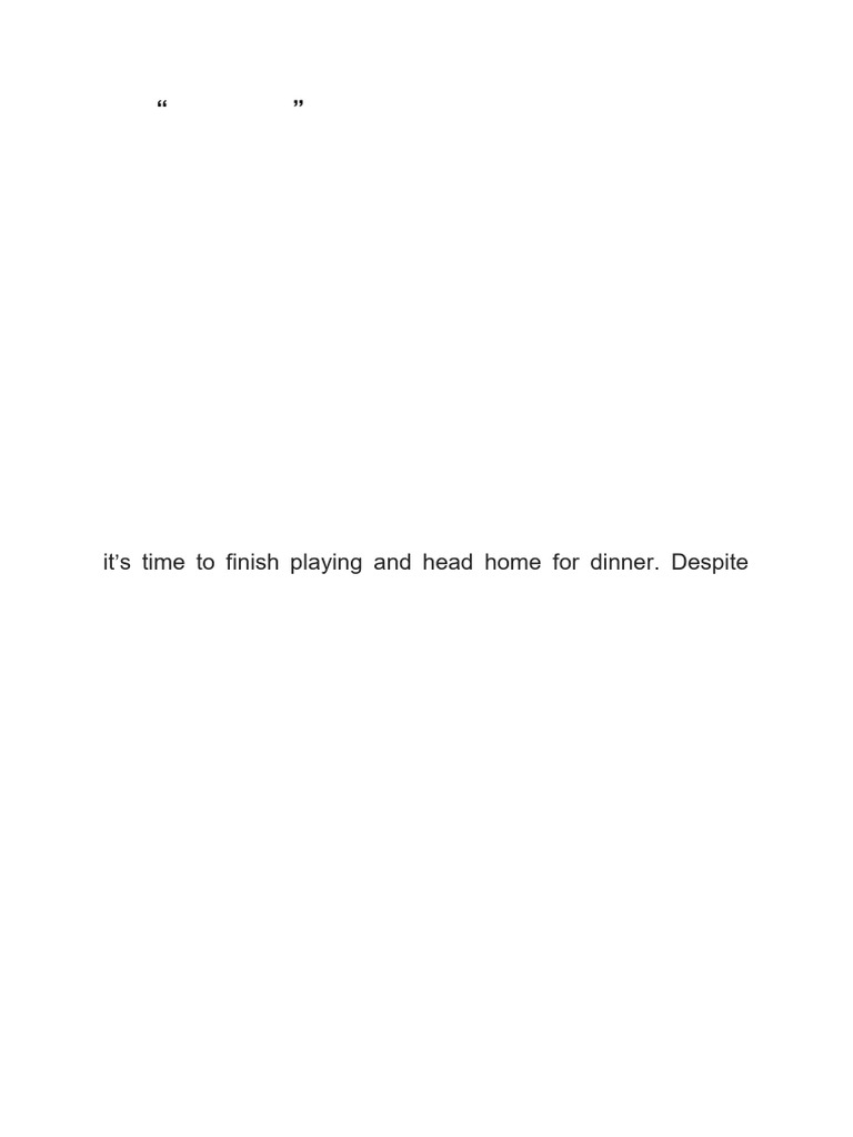 Short Paragraph | PDF