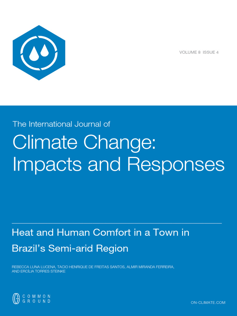 The International Journal of Climate Cha | PDF | Earth Sciences