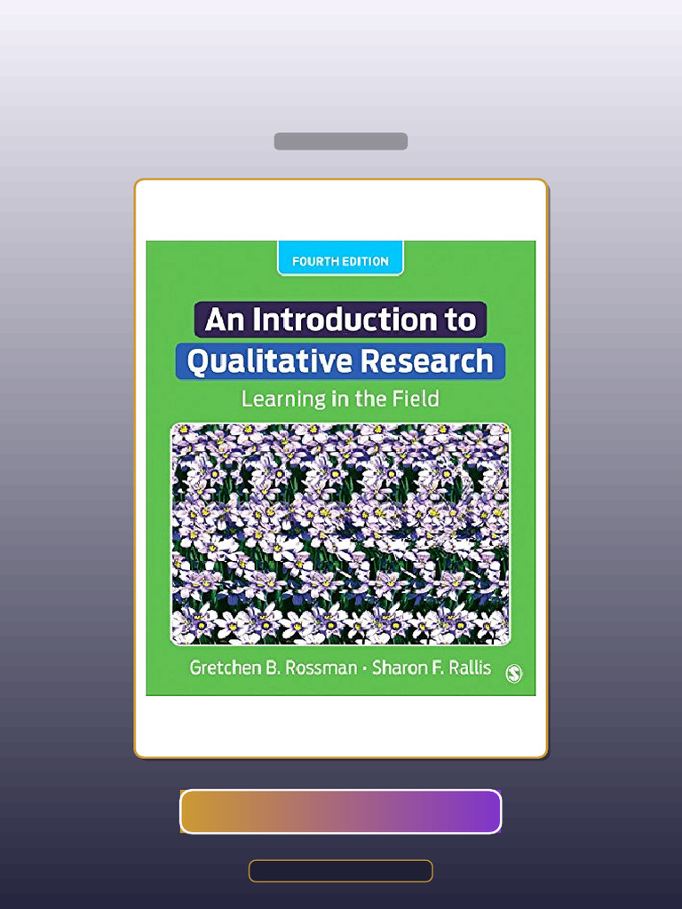 An Introduction to Qualitative Research Learning in the Field E-book ...