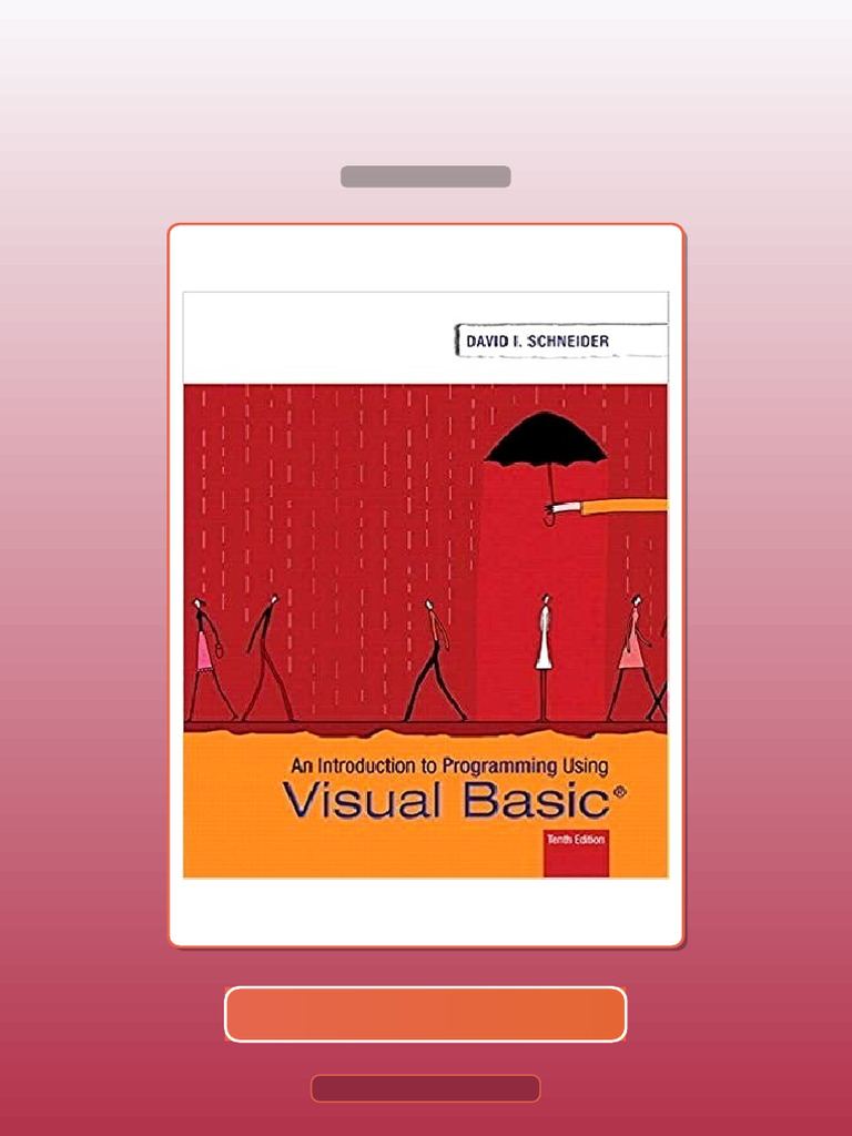 Introduction to Programming Using Visual Basic 10th Edition E-book ...