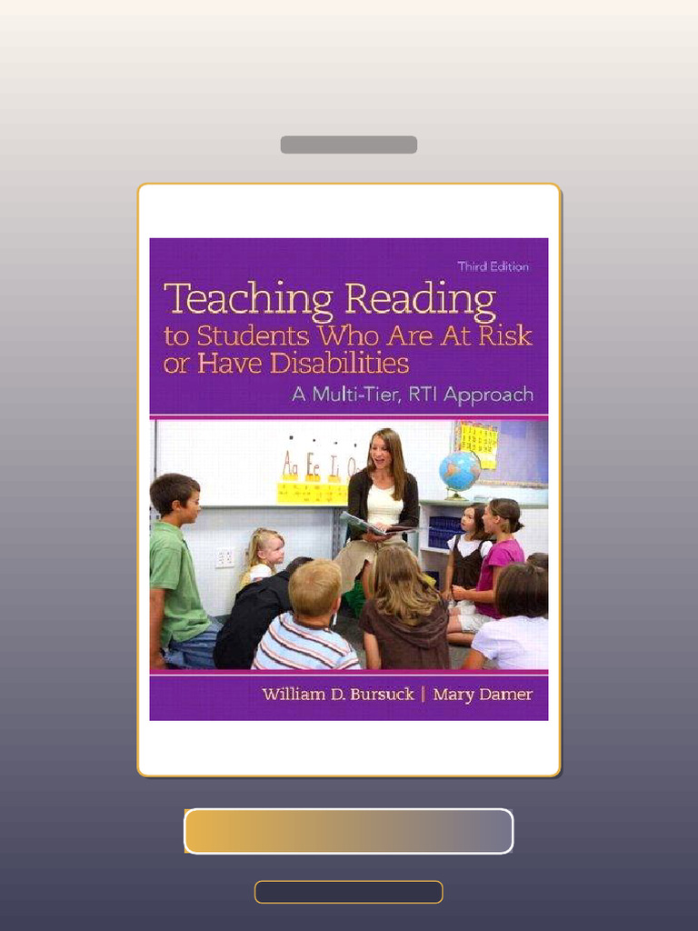 Teaching Reading to Students Who Are at Risk or Have Disabilities ...