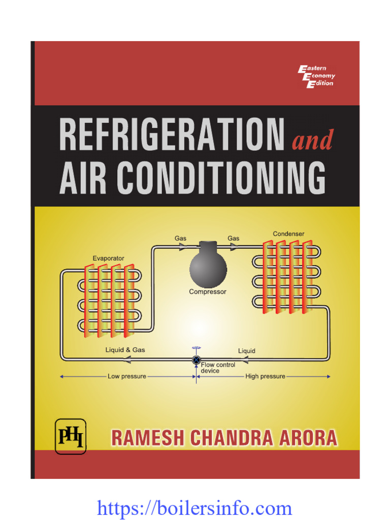 Refrigeration and Air Conditioning by Ramesh Chandra Arora | PDF | Heat ...