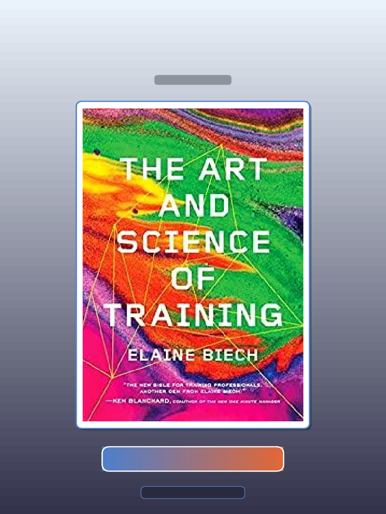 The Art and Science of Training E-book Testbank Solutions | PDF | Science