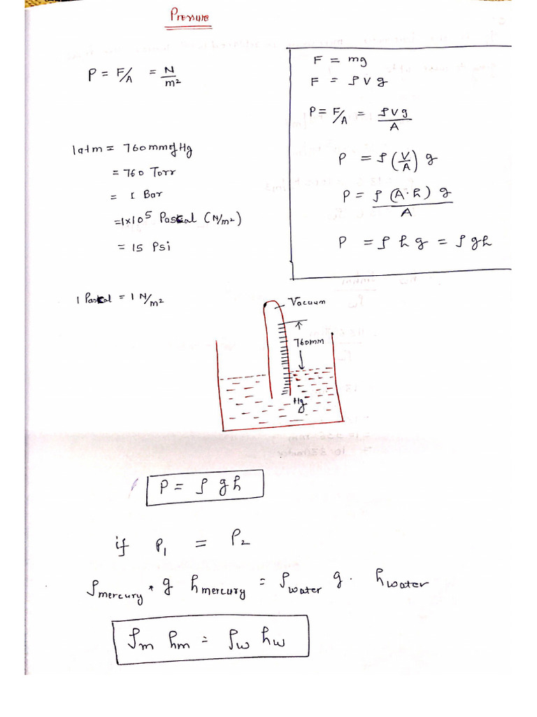 Pressure Measurement Unit-IV | PDF