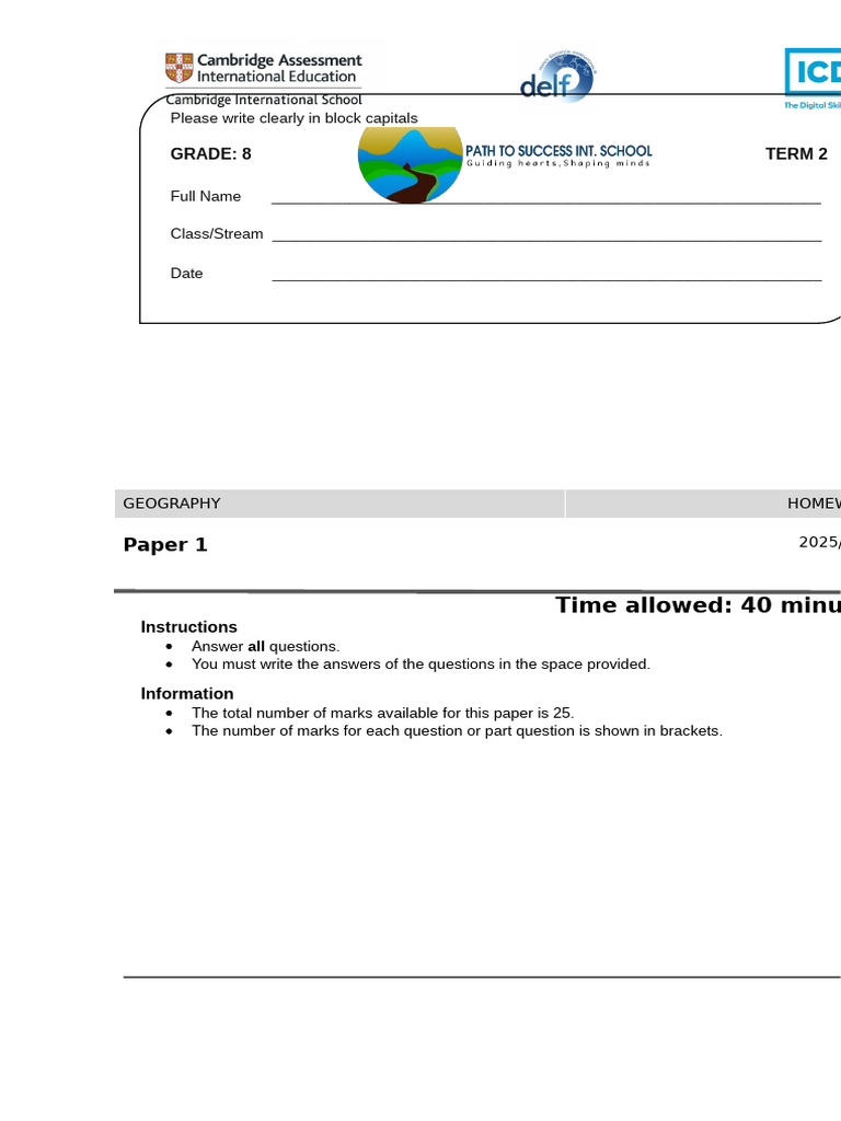 Geography Homework: Volcanoes and Their Impact | PDF | Volcano ...