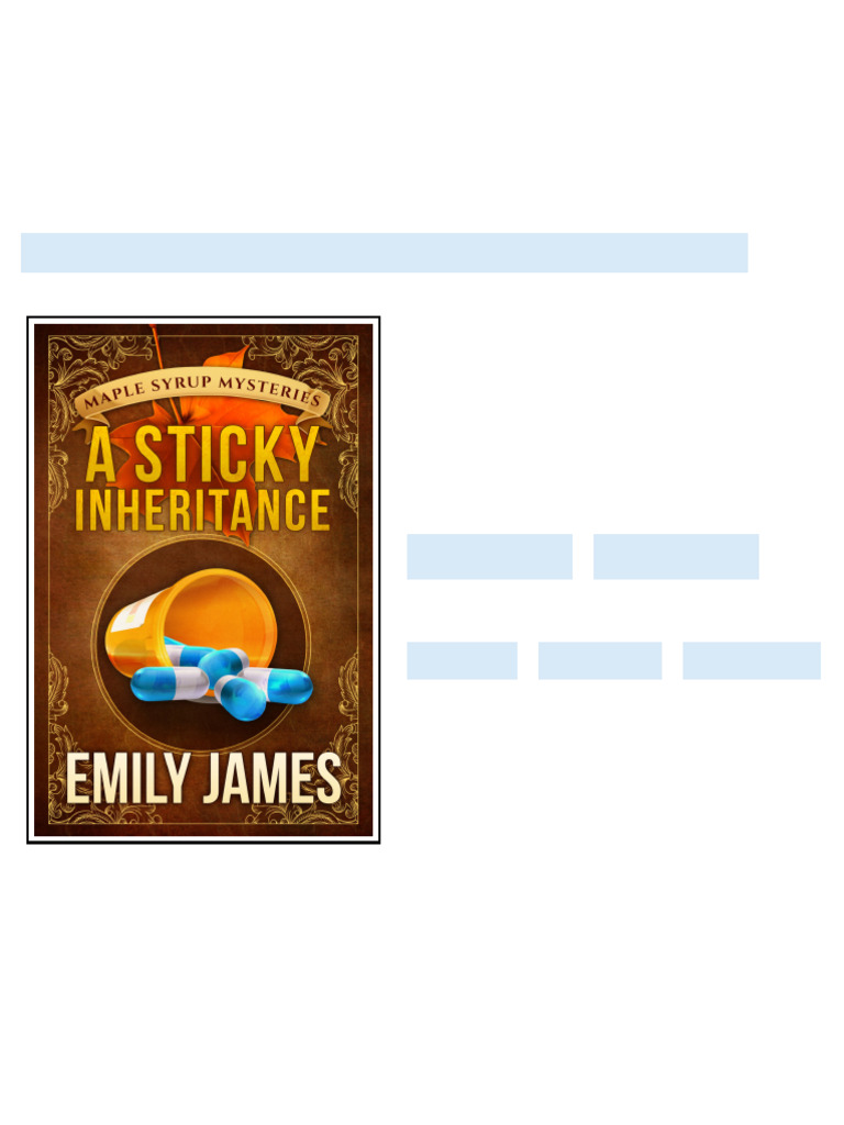 A Sticky Inheritance: Maple Syrup Mysteries ebook high resolution pdf ...