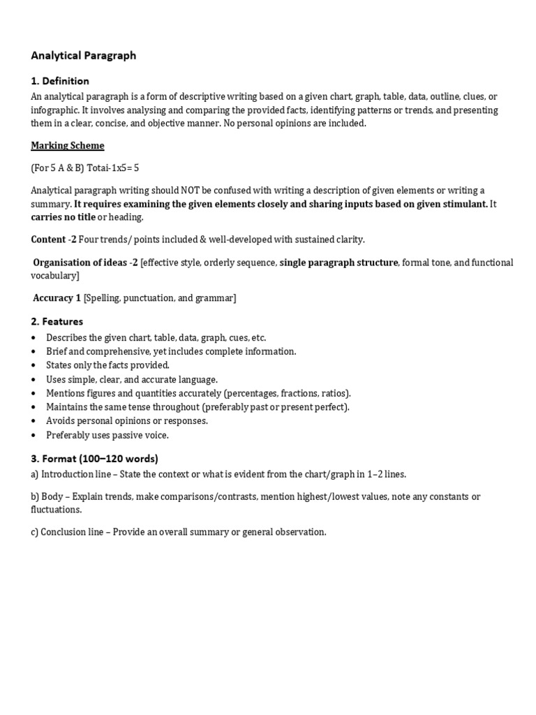 Analytical Paragraph | PDF | Climate Change | Natural Environment