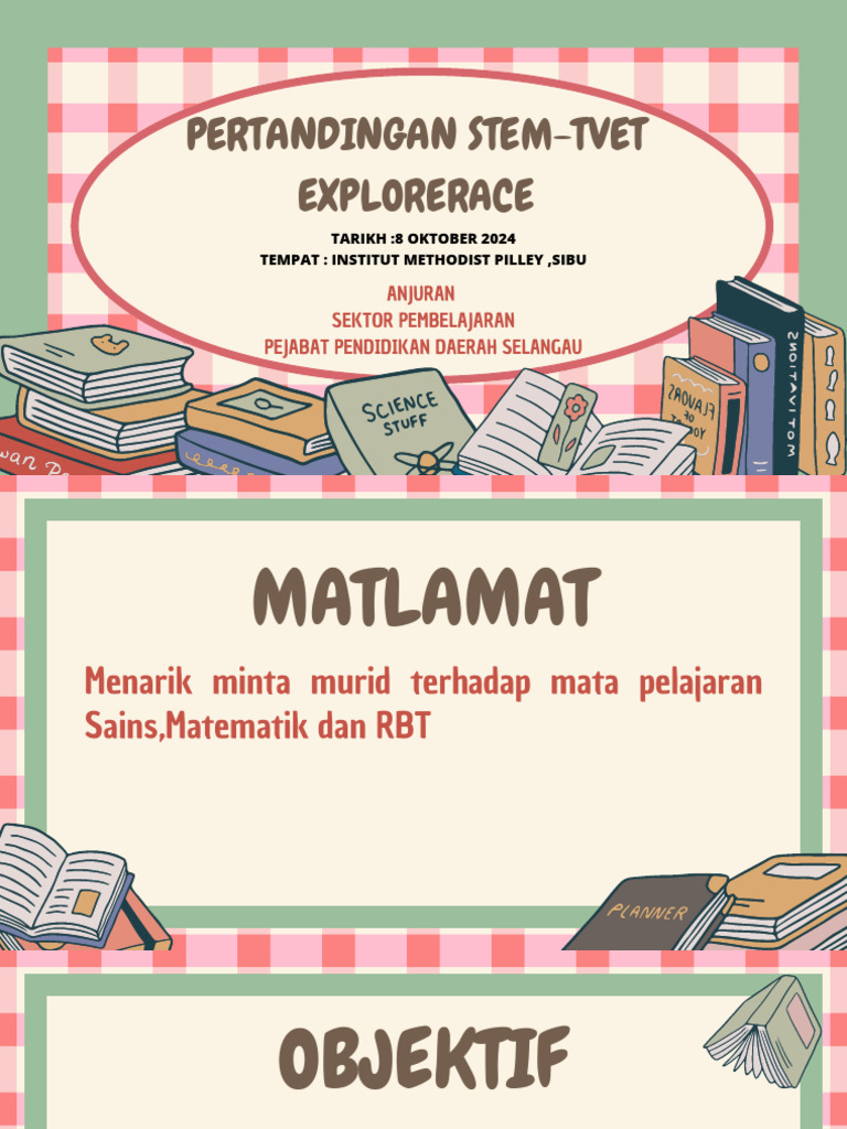 Pertandingan Stem-Tvet Explorace 2024 | PDF