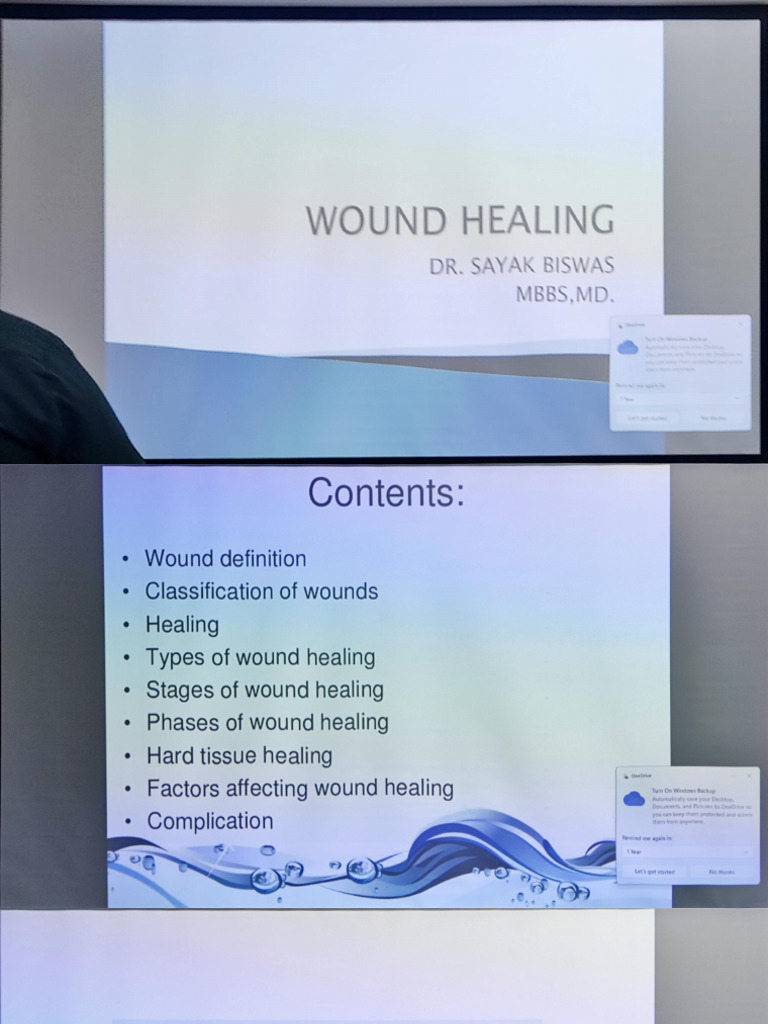 31.01 Wound Healing by Sayak Sir | PDF