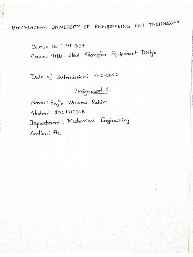 Rafia Apu Assignment 1 | PDF