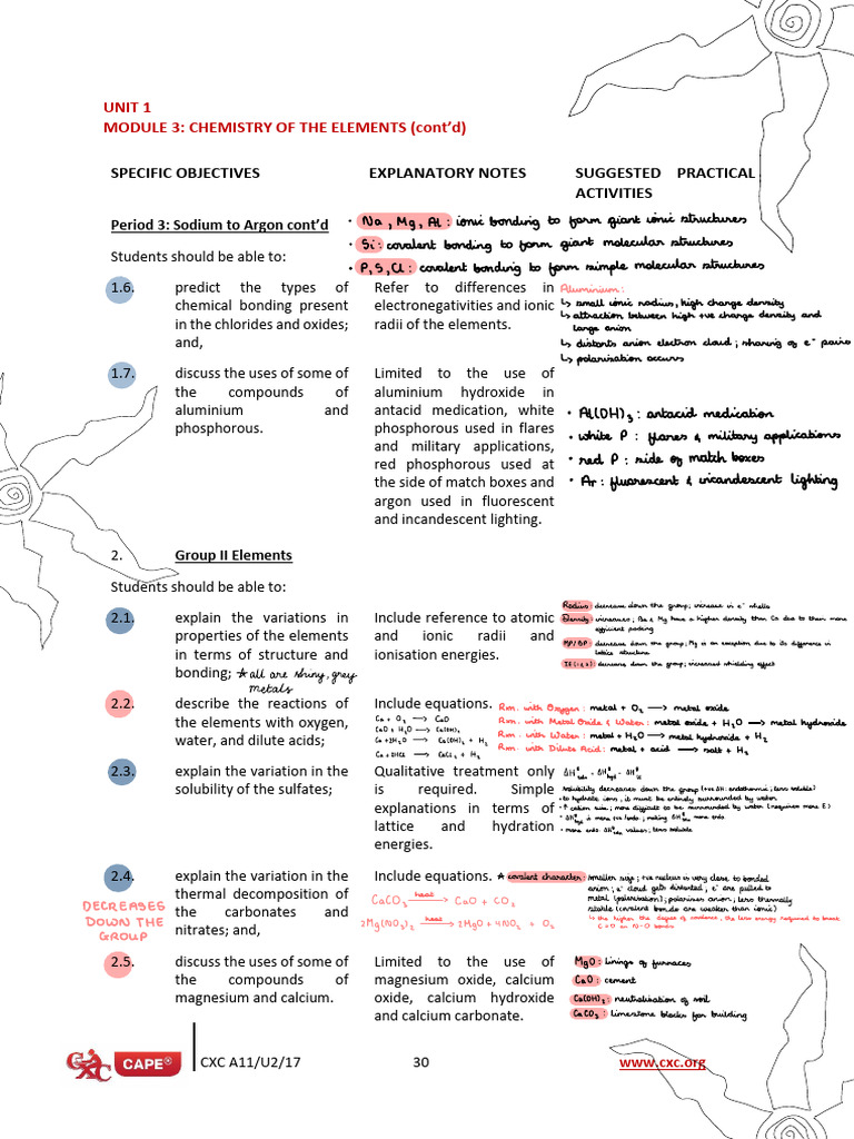Chemistry of Elements: Bonding & Uses | PDF