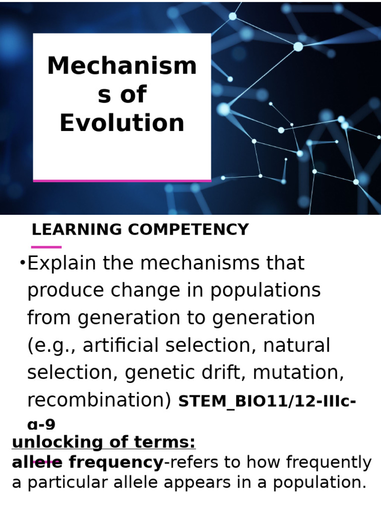 New Mechanisms of Evolution | PDF | Natural Selection | Mutation