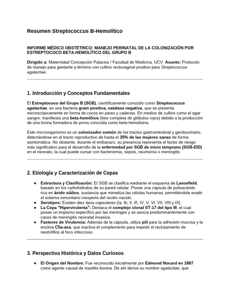 Compilado S. β-Hemolítico (TODO) | PDF | Estreptococo | Microbiología