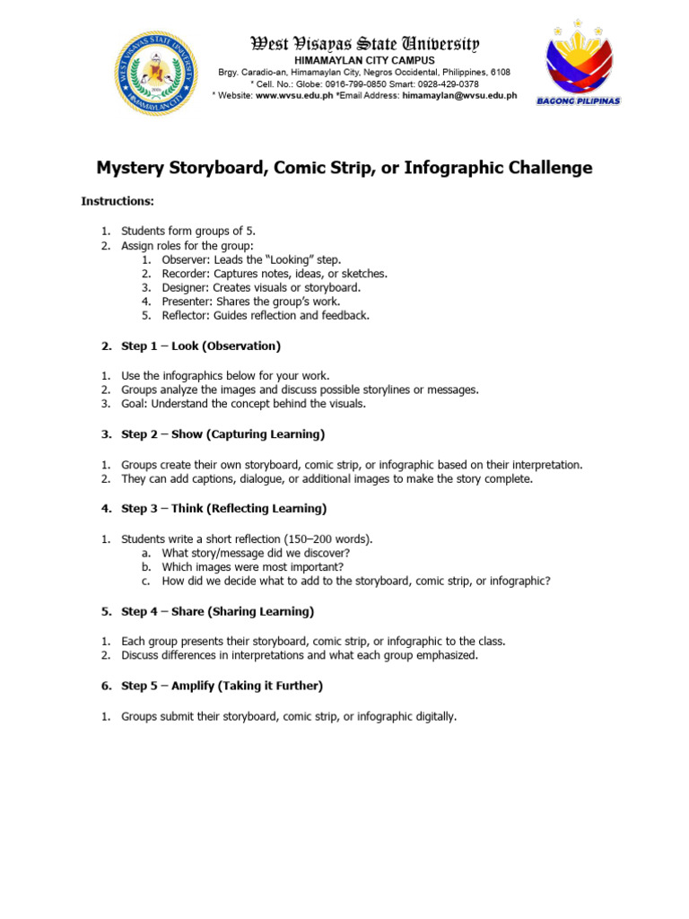 Himamaylan Campus Storyboard Challenge | PDF | Learning | Human ...