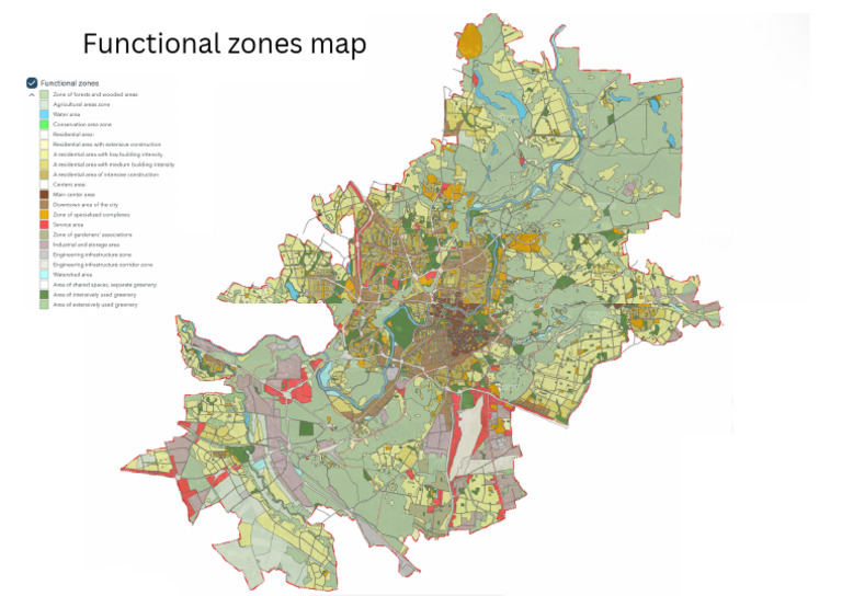 Functional Zones | PDF