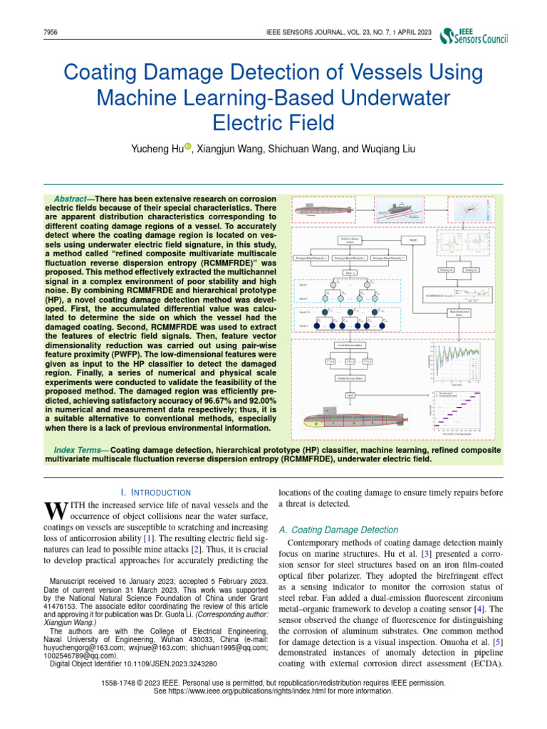Machine Learning for Vessel Coating Detection | PDF | Machine Learning ...