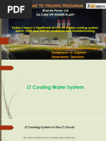 Main Engine LT/HT Cooling System Overview | PDF