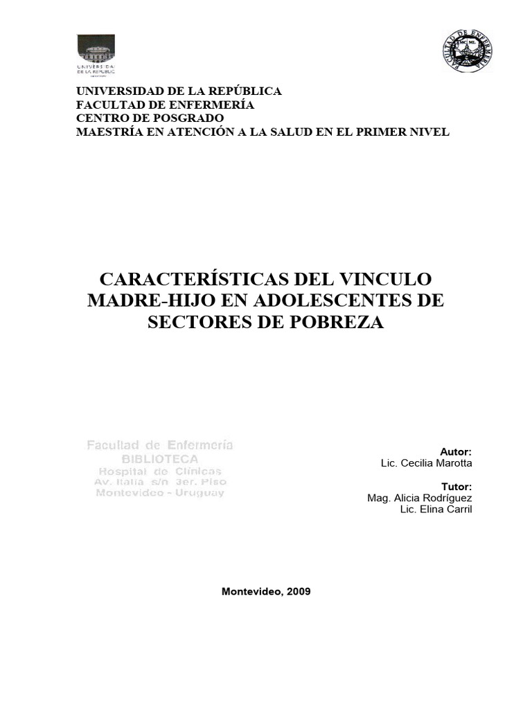 FE-006TM | PDF | Adolescencia | Pobreza