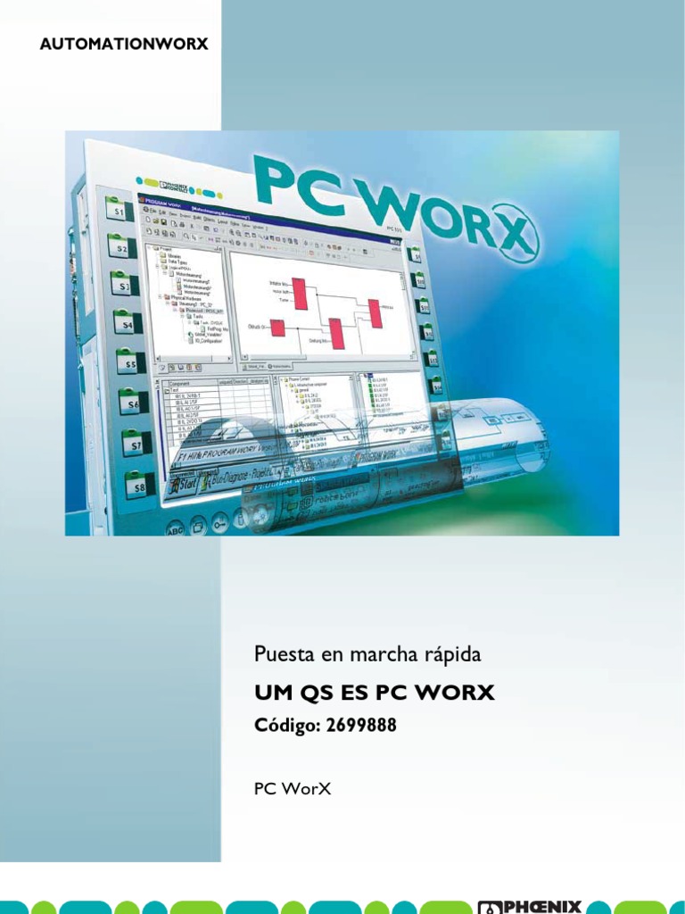 PC WORX Quickstart ES | PDF | Ventana (informática) | Programa de computadora