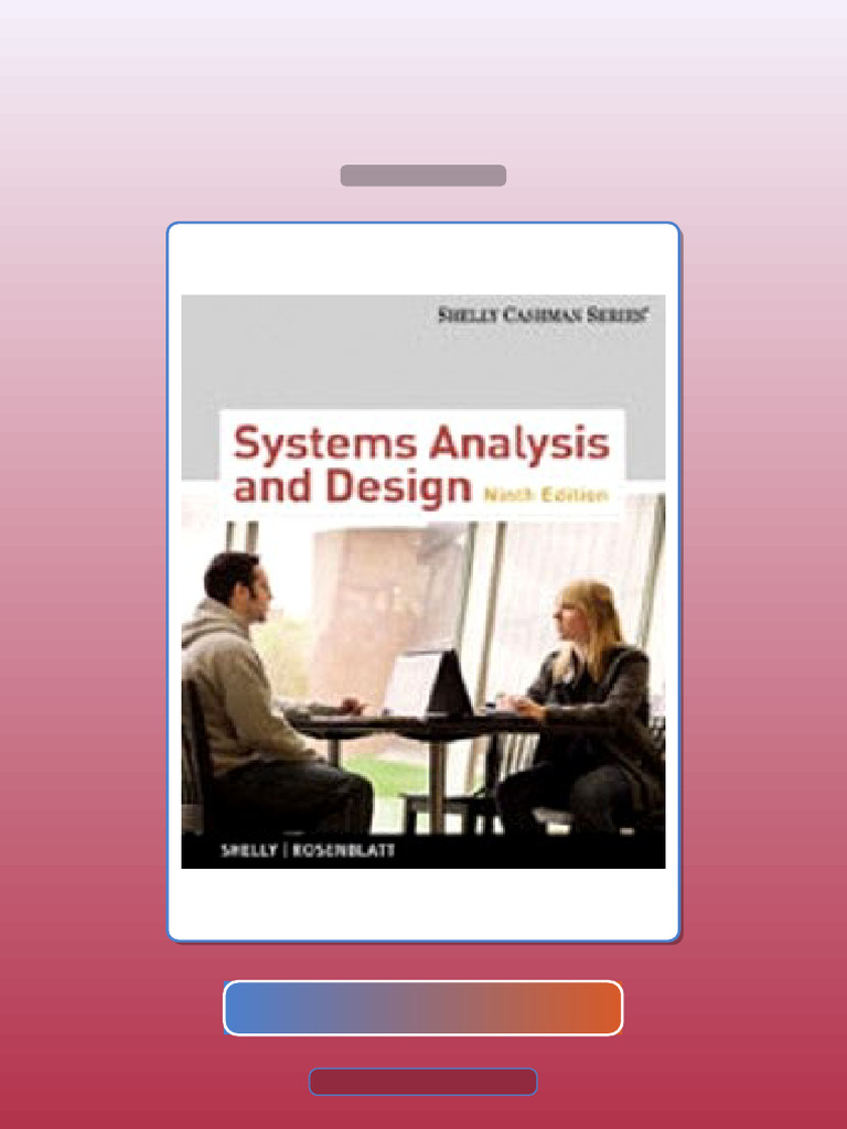 Systems Analysis and Design 9th Edition Shelly E-book Testbank ...